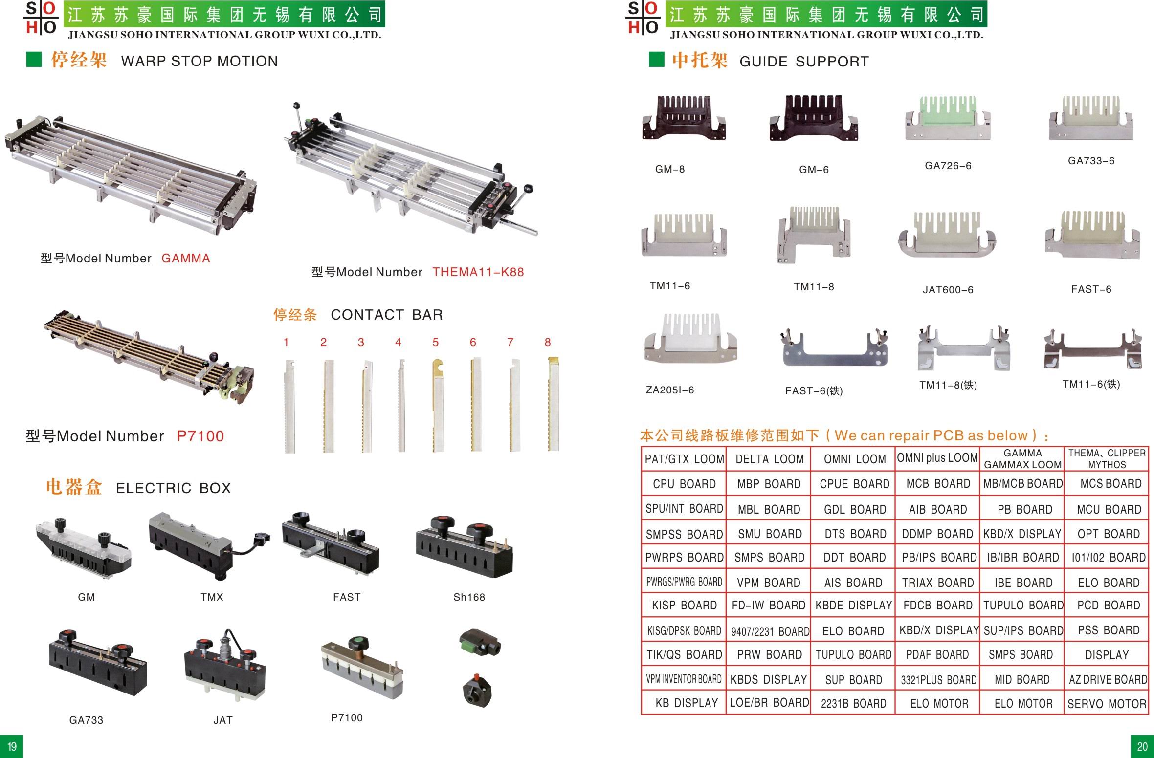 Warp Stop Motion for Weaving Machine